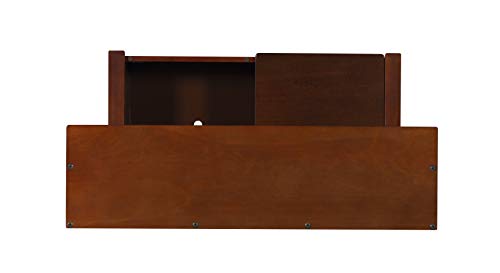 Linon Hall Tree with Storage Bench, 36"W x 18"D x 64"H, Walnut