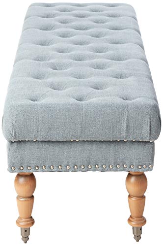 Linon Bench, Blue