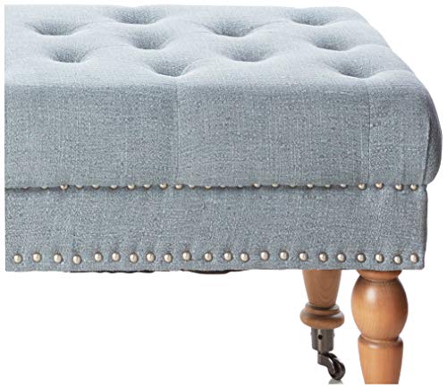 Linon Bench, Blue