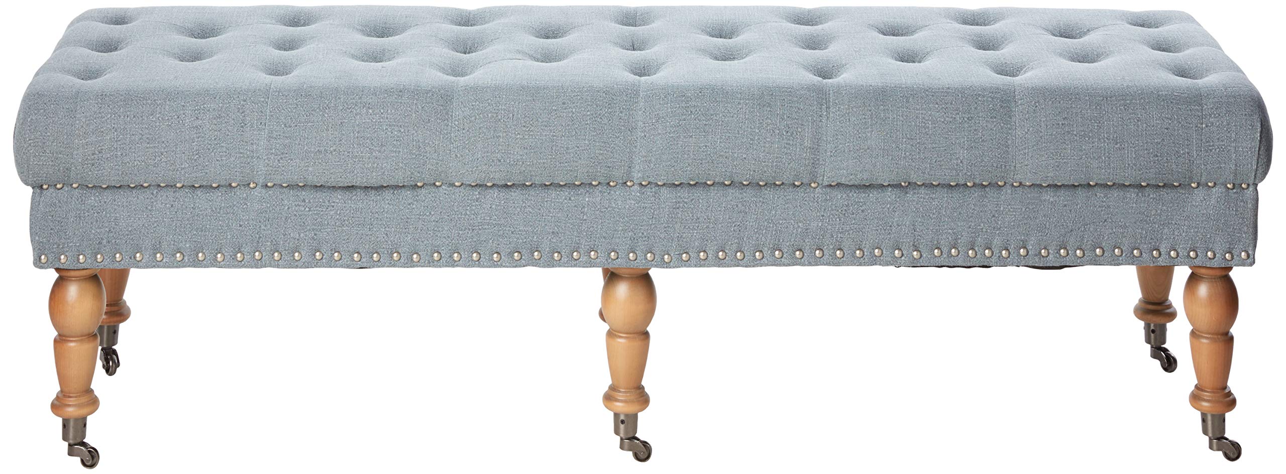 Linon Bench, Blue