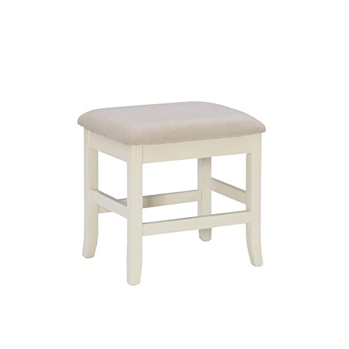 Linon Set, Cream Jackson Vanity, 30" x 36" x 18",