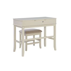 Linon Set, Cream Jackson Vanity, 30" x 36" x 18",