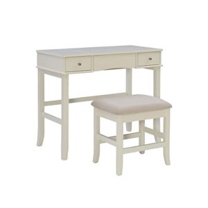 Linon Set, Cream Jackson Vanity, 30" x 36" x 18",