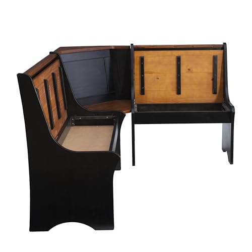 Linon Home Decor Sadie Antique, Black Nook