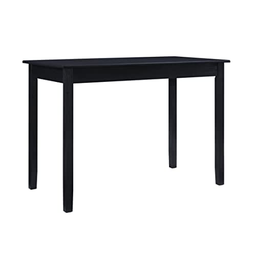 Linon Dark Charcoal Wooden Tavern Carter Table, Counter Pub Height