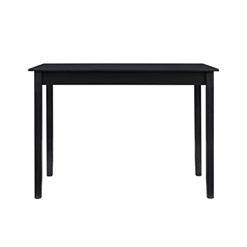 Linon Dark Charcoal Wooden Tavern Carter Table, Counter Pub Height