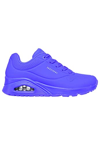 Skechers Women's Uno-Night Shades Sneaker, Blue, 9