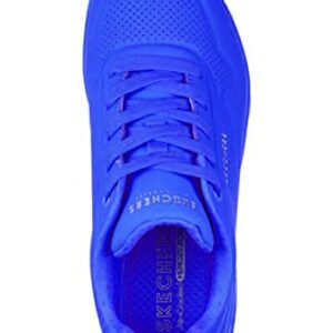 Skechers Women's Uno-Night Shades Sneaker, Blue, 9