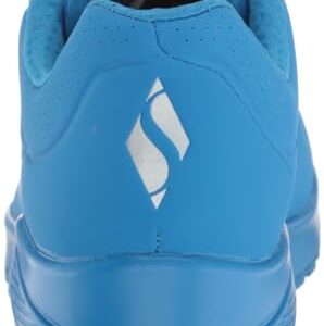 Skechers Women's Uno-Night Shades Sneaker, Blue, 9