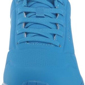 Skechers Women's Uno-Night Shades Sneaker, Blue, 9