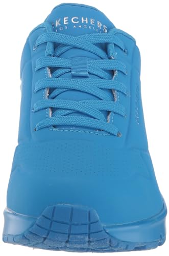 Skechers Women's Uno-Night Shades Sneaker, Blue, 9