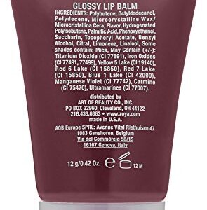 ZOYA Lip Gloss, Visa, 0.42 oz.