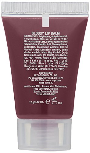 ZOYA Lip Gloss, Visa, 0.42 oz.