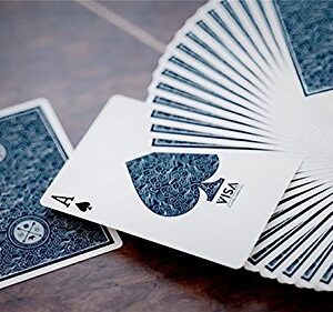 VISA Playing Cards Poker Size Deck USPCC Custom Limited Edition (Blue)