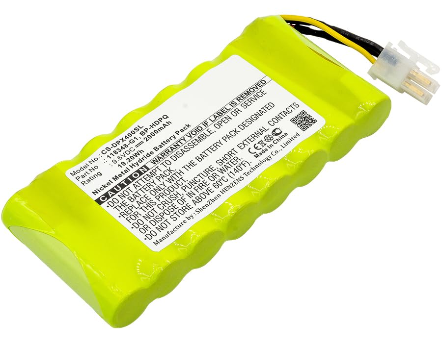 ALLC Replacement Battery for Dranetz HDPQ-Guide/HDPQ-Visa/HDPQ-Xplorer/HDPQ-Xplorer400,PN:118348-G1/BP-HDPQ,2000mAh