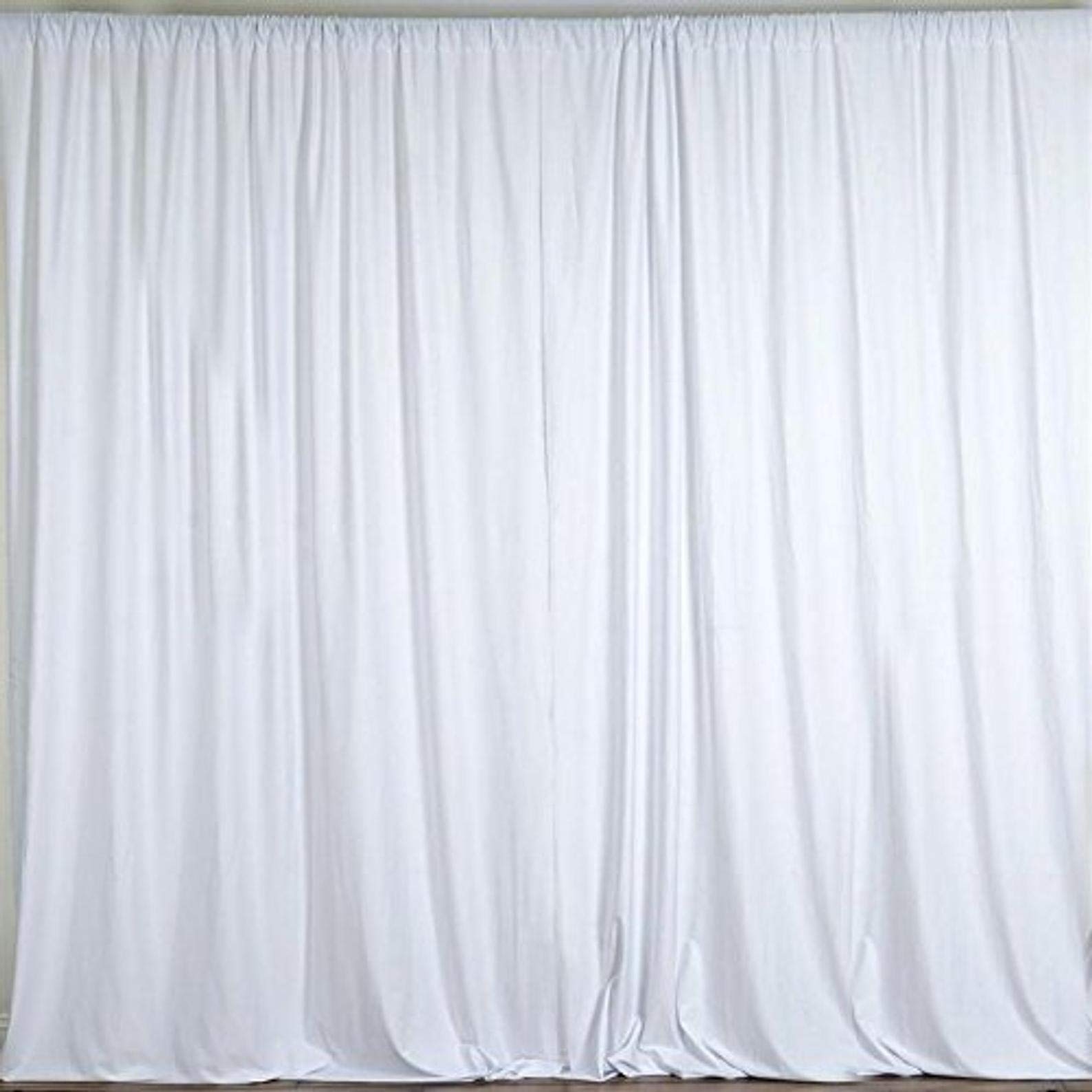 60" Wide (5ft Wide) x 100 Yards Roll -WHITE Polyester Fabric, Visa Polyester, Polyester Poplin, Polypoplin