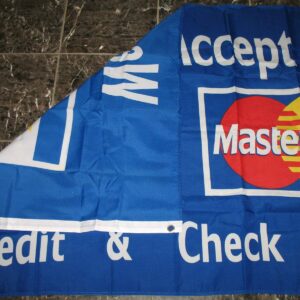 Trade Winds 3x5 Advertising We Accept Visa MasterCard Flag Store Banner Business Credit Sign Premium Fade Resistant