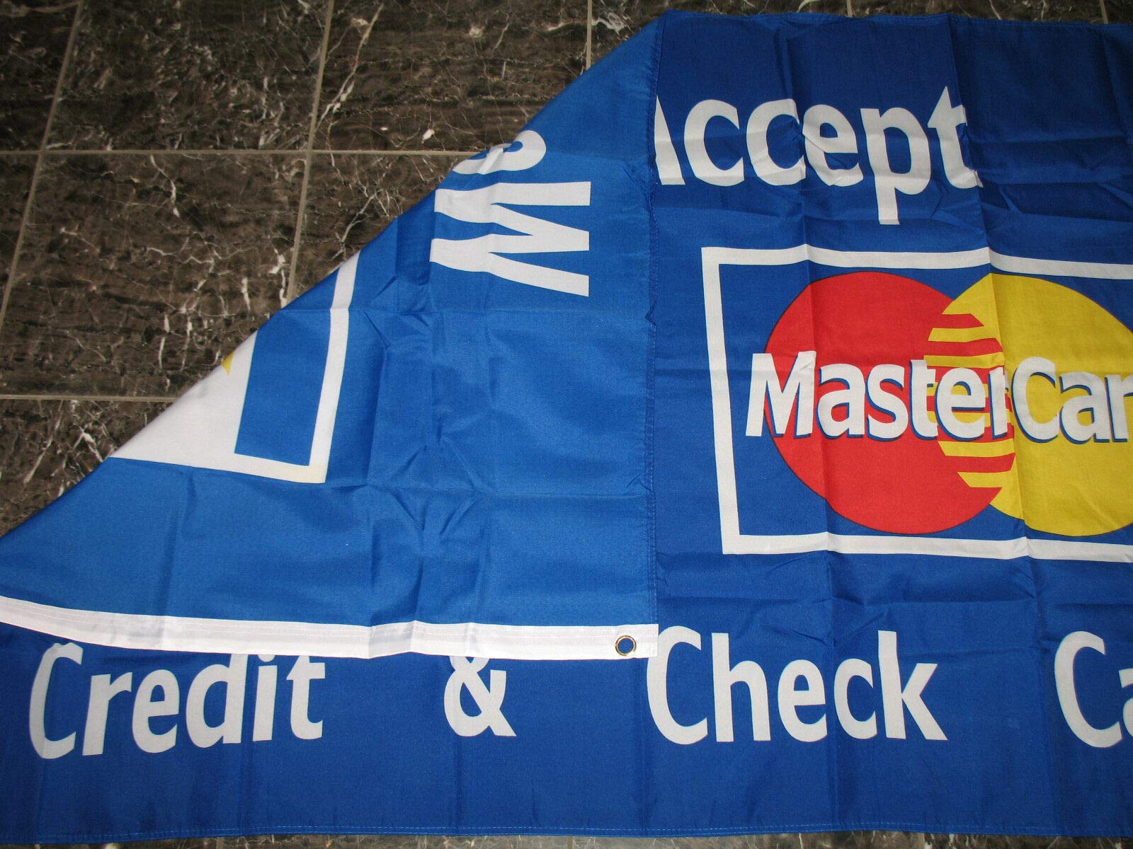 Trade Winds 3x5 Advertising We Accept Visa MasterCard Flag Store Banner Business Credit Sign Premium Fade Resistant