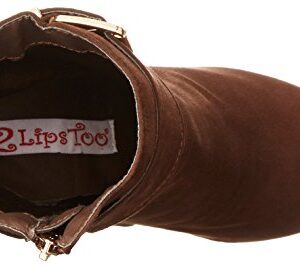 2 Lips Too Women's Too Visa, Brown, 8 M US