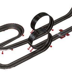 Carrera GO!!! Electric Powered Slot Car Racing Kids Toy Race Track Set 1:43 Scale, DTM Power Run