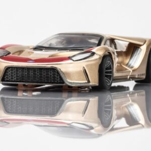 AFX/Racemasters Ford GT Heritage #5 Gold AFX22061 HO Slot Racing Cars