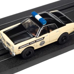 Auto World Xtraction SC397-1 1978 Plymouth Fury Tennessee State Trooper HO Scale Slot Car