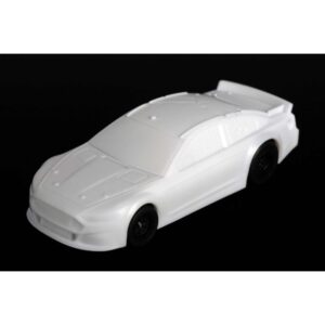 afx/racemasters ford fusion stocker - white paintable afx21025 ho slot racing cars