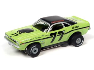 auto world sc357-1 thunderjet sam posey 1970 dodge challenger ho scale slot car