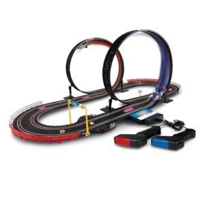 slot car race set b/o sart super loop sonic & shadow slot car (approx. 18 feet tracks) multi