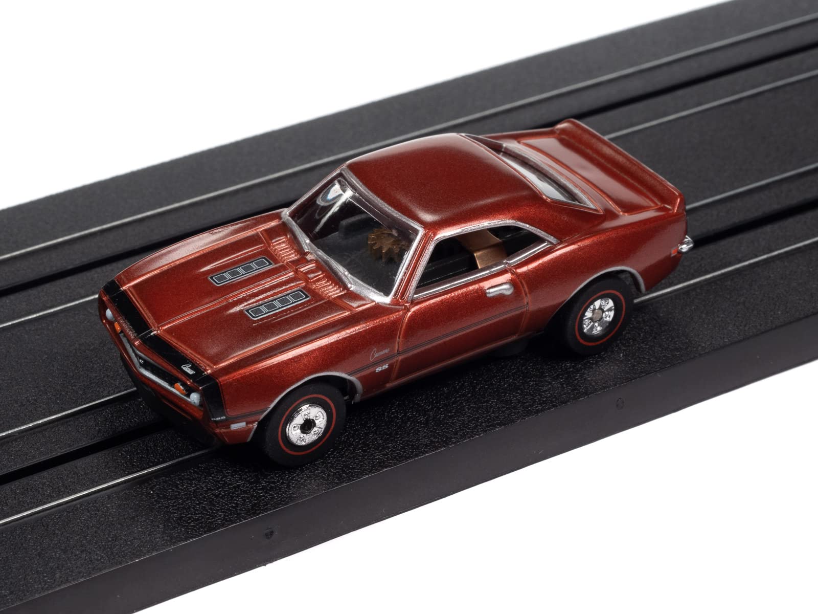 Auto World Thunderjet Yenko - 1968 Chevrolet Camaro (Bronze) HO Scale Slot Car