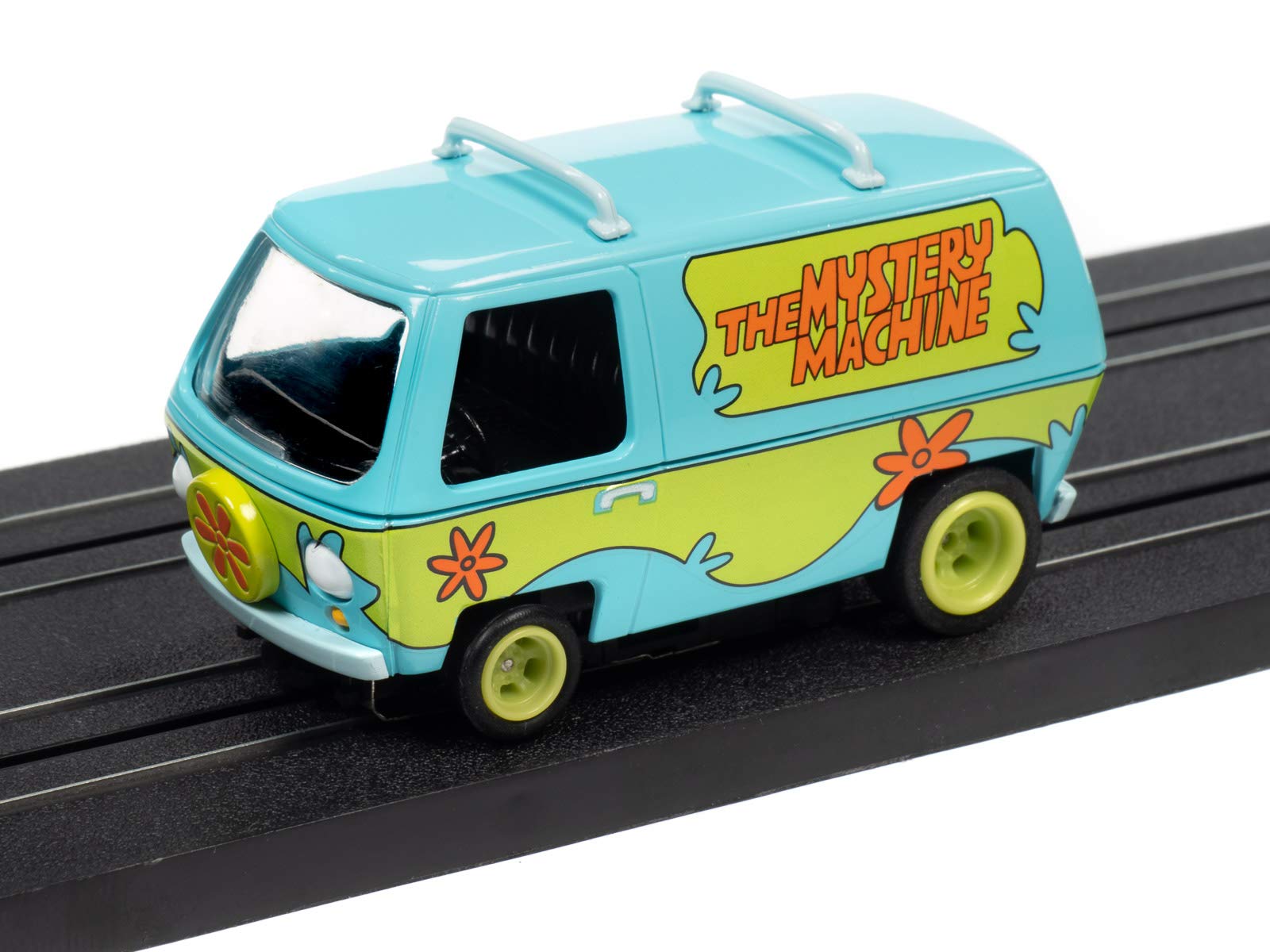 Auto World Silver Screen Machines - Thunderjet/4Gear - R31 Mystery Machine - Scooby Doo HO Scale Slot Car