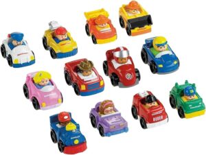 little people wheelies vehicles - 6 pack