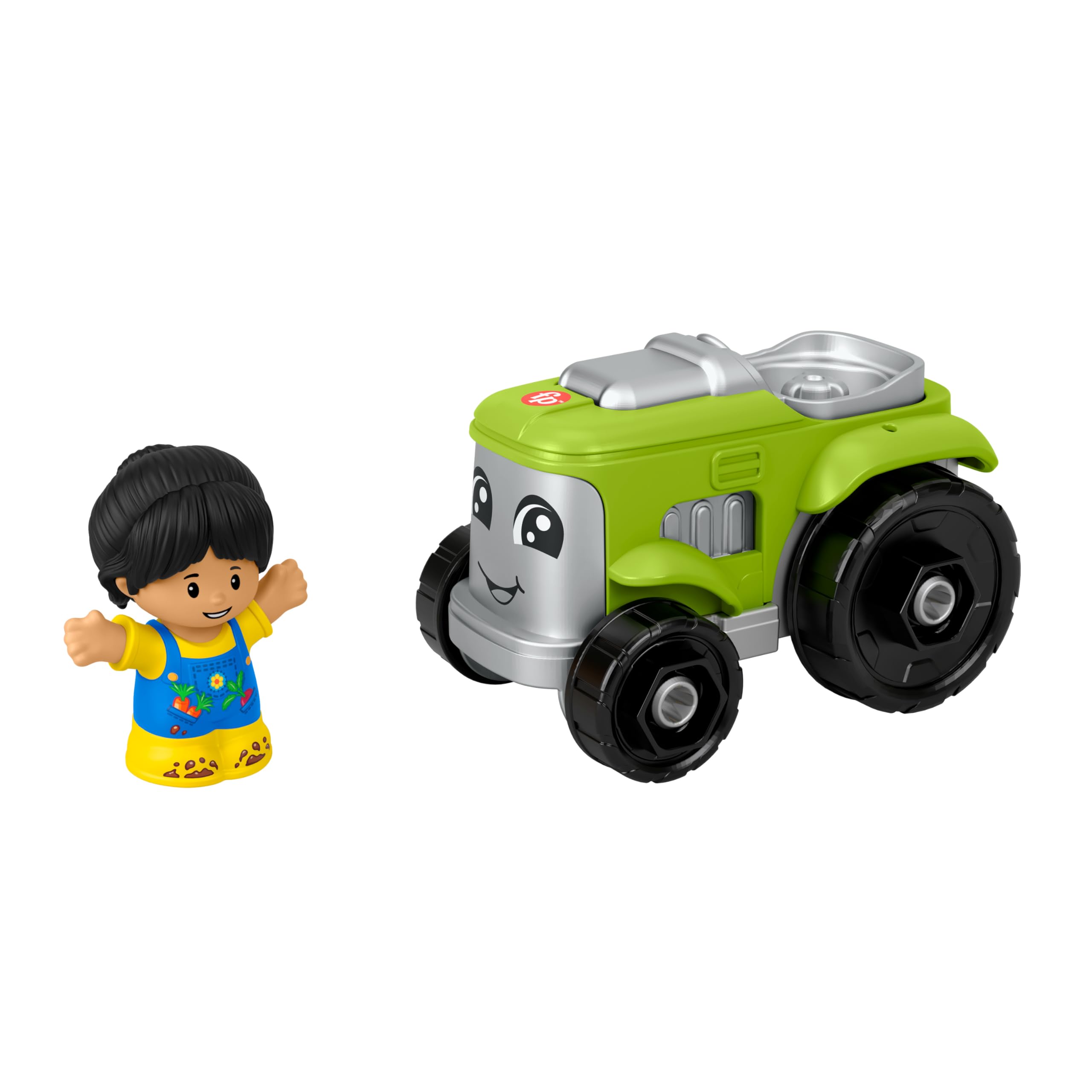 Little People Fisher-Price Toddler Toy Tractor and Farmer Character Figure for Preschool Play Ages 1+ Years