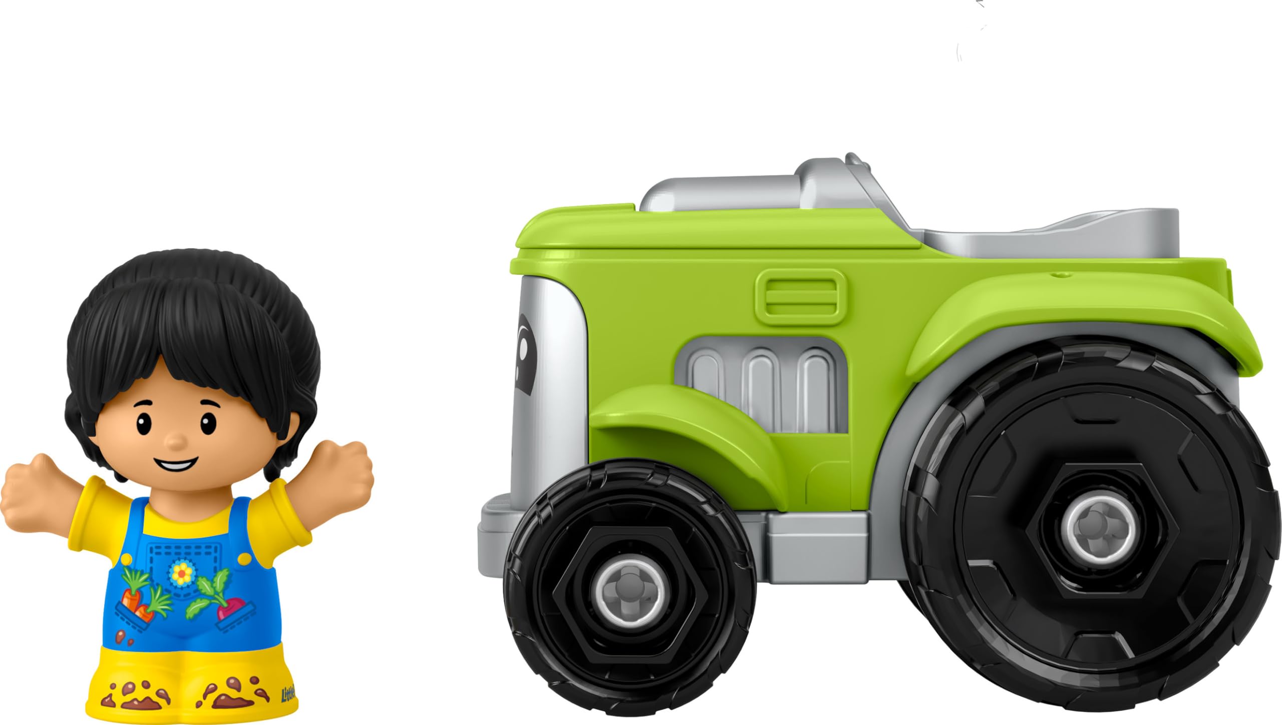 Little People Fisher-Price Toddler Toy Tractor and Farmer Character Figure for Preschool Play Ages 1+ Years