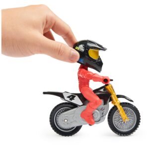 Supercross, Race and Wheelie Competition Set, Includes Ricky Carmichael and Ken Roczen Bikes and Deluxe Ramp, Kids Toys for Boys Aged 3 and Up