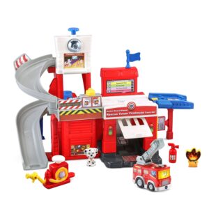 vtech go! go! smart wheels rescue tower firehouse