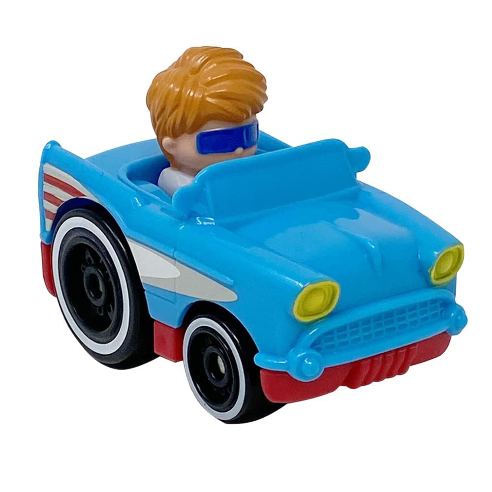 Replacement Part for Fisher-Price Little People Sit 'n Stand Raceway - HBD77 ~ Replacement Blue Car