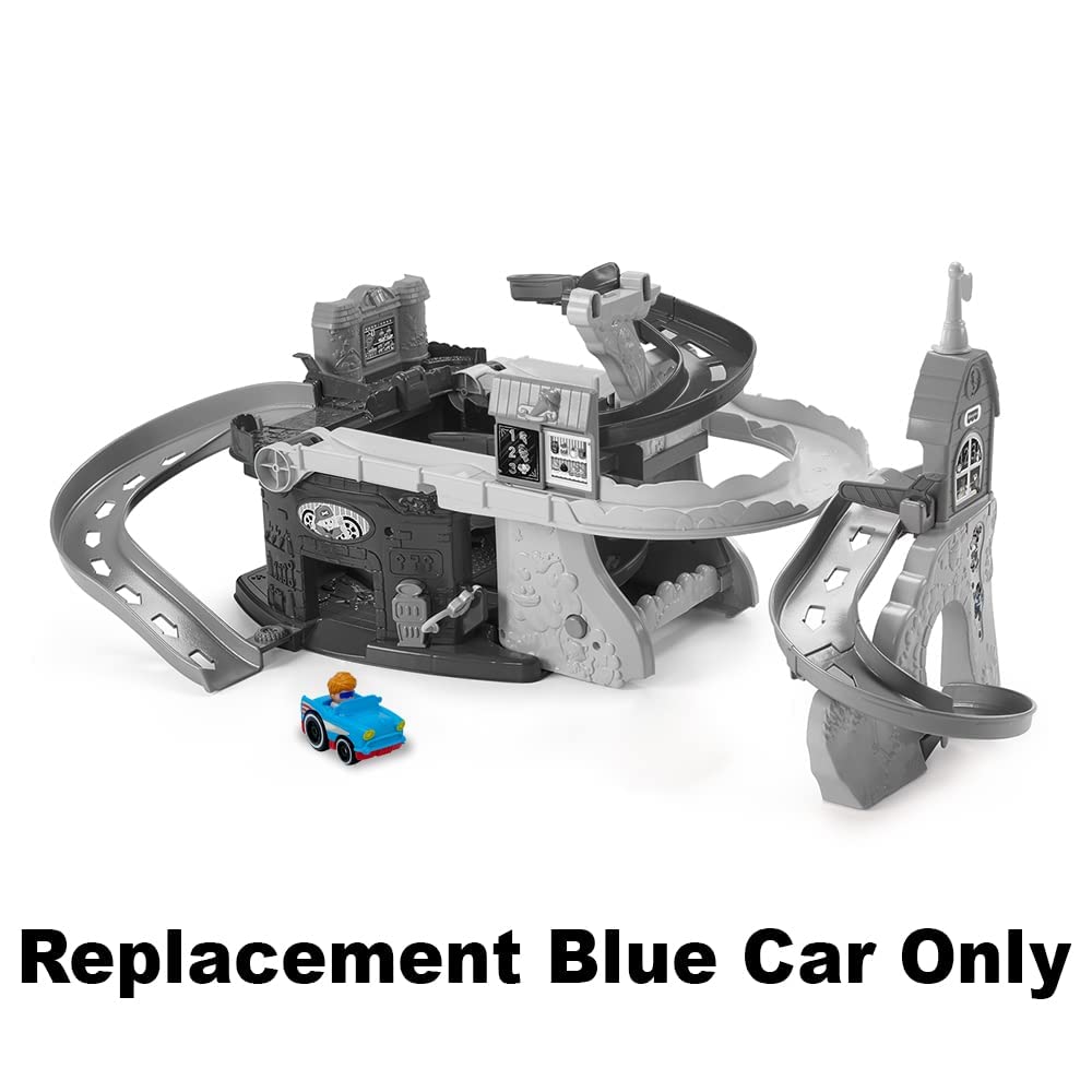 Replacement Part for Fisher-Price Little People Sit 'n Stand Raceway - HBD77 ~ Replacement Blue Car