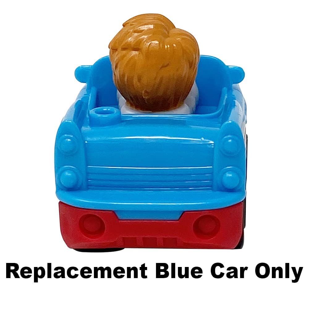 Replacement Part for Fisher-Price Little People Sit 'n Stand Raceway - HBD77 ~ Replacement Blue Car