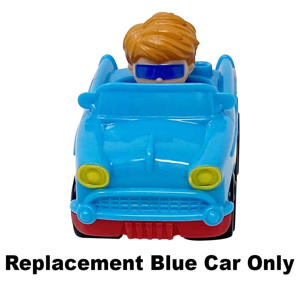 Replacement Part for Fisher-Price Little People Sit 'n Stand Raceway - HBD77 ~ Replacement Blue Car