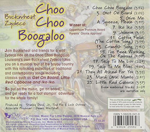 Choo Choo Boogaloo: Zydeco Music For Families