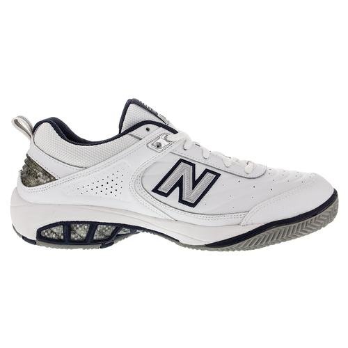 New Balance Men's 806 V1 Tennis Shoe, White, 13 M US