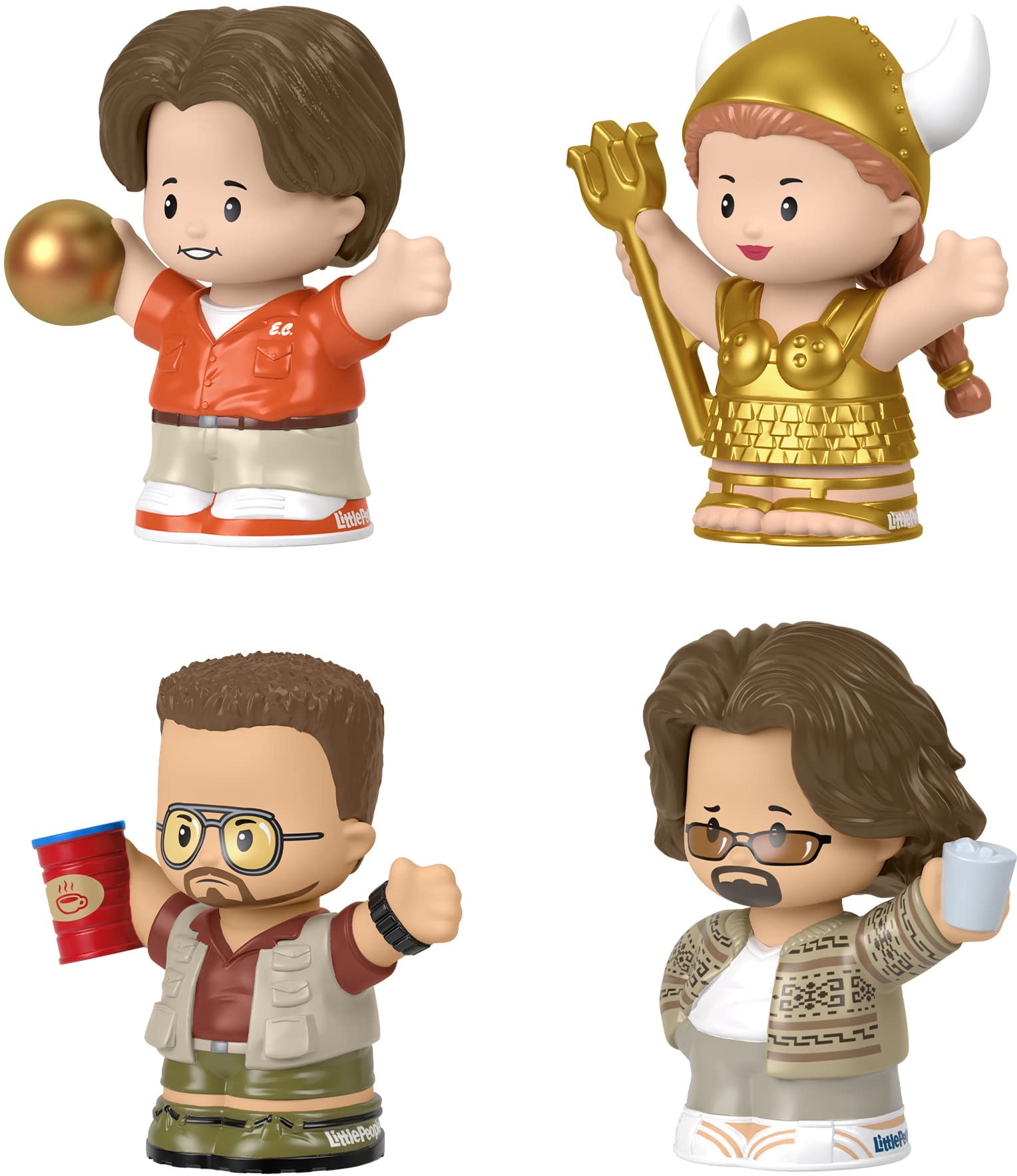 Little People Collector The Big Lebowski Special Edition Set in a Display Gift Box for Adults & Fans, 4 Figures