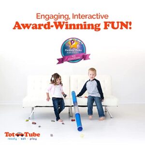 Tot Tube Playset - Toy Car and Ball Tunnel Ramp Race Track