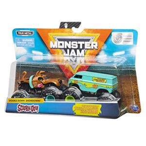 Monster Jam, Official Scooby Doo vs. Mysterty Machine Die-Cast Monster Trucks, 1:64 Scale, 2 Pack