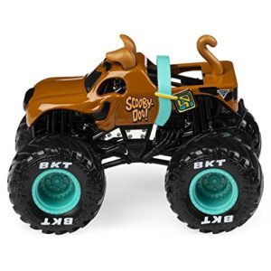 Monster Jam, Official Scooby Doo vs. Mysterty Machine Die-Cast Monster Trucks, 1:64 Scale, 2 Pack