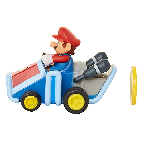 Super Mario Coin Racers Cars 3Pk Vehicle Set, Yellow