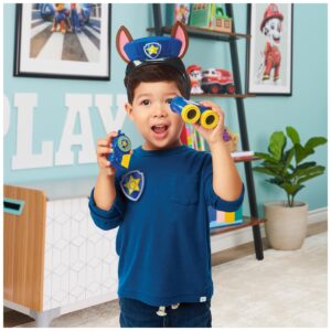 Paw Patrol, Chase Movie Rescue 8-Piece Role Play Set, Pretend Play Costumes for Kids, Toys for Boys & Girls Ages 3 and up.