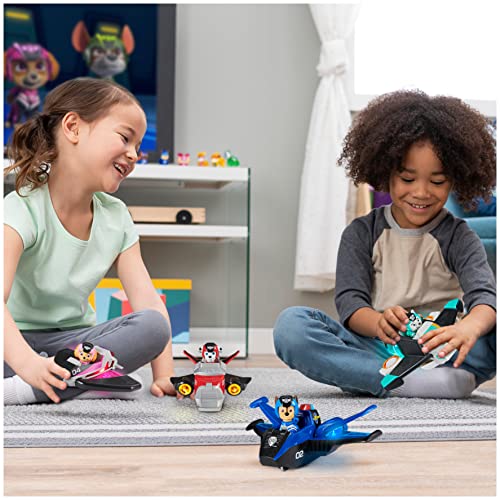 Paw Patrol, Jet to The Rescue Everest Deluxe Transforming Vehicle Toy with Lights and Sounds, Amazon Exclusive