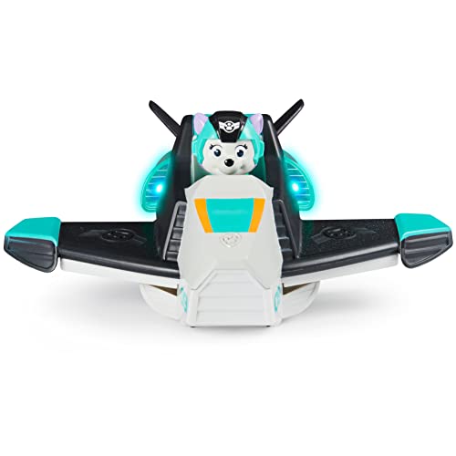 Paw Patrol, Jet to The Rescue Everest Deluxe Transforming Vehicle Toy with Lights and Sounds, Amazon Exclusive